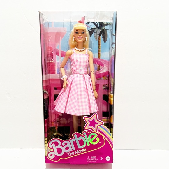 Barbie | Toys | Barbie The Movie Doll In Pink Gingham Dress | Poshmark